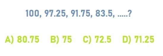 Number Patterns | Free Aptitude Tests